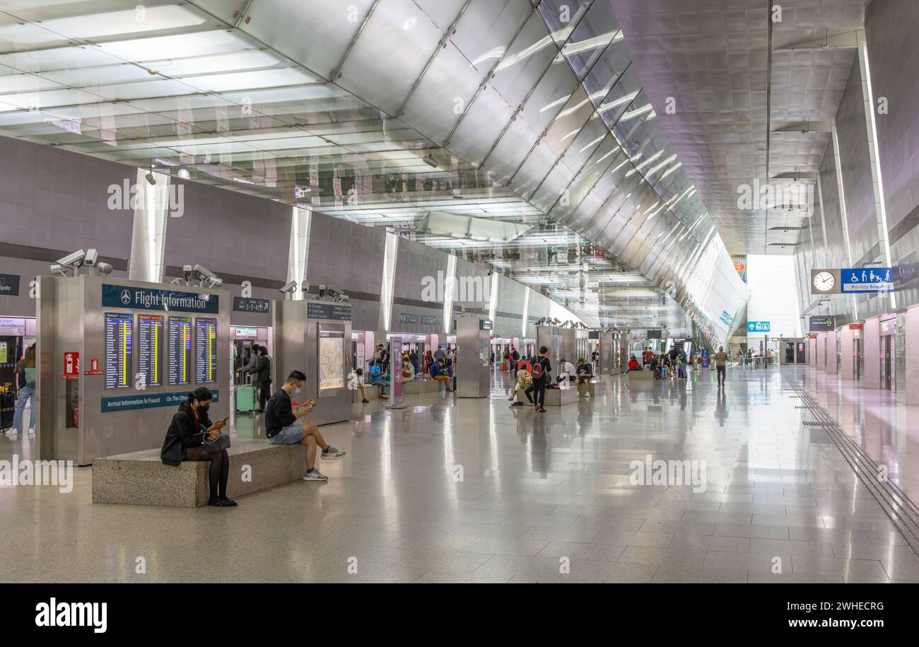 Changi Airport MRT Station, Singapore Stock Photo - Alamy