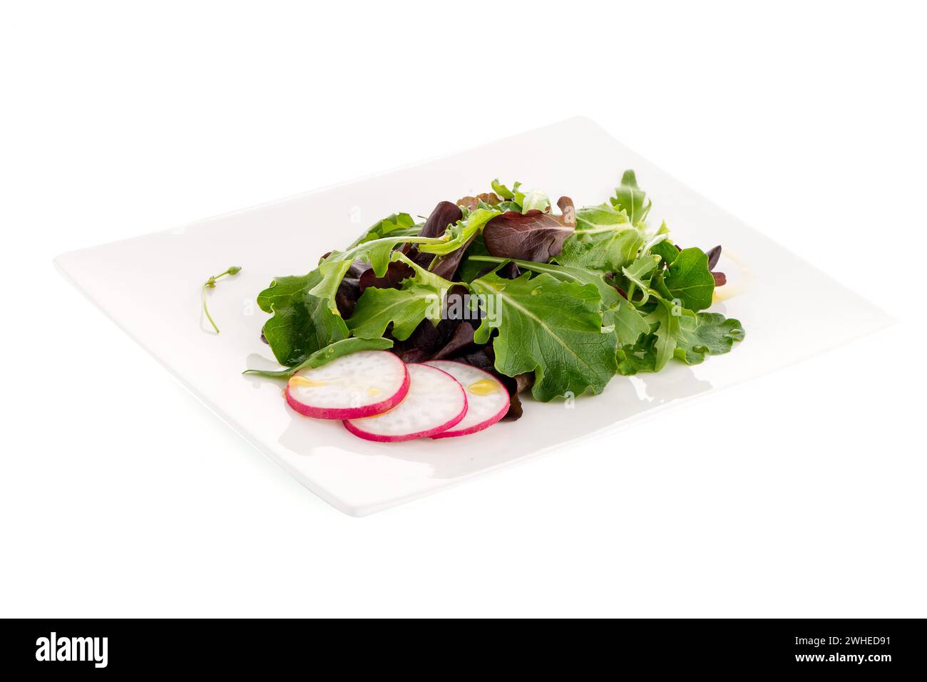 Fresh salad mix Stock Photo - Alamy