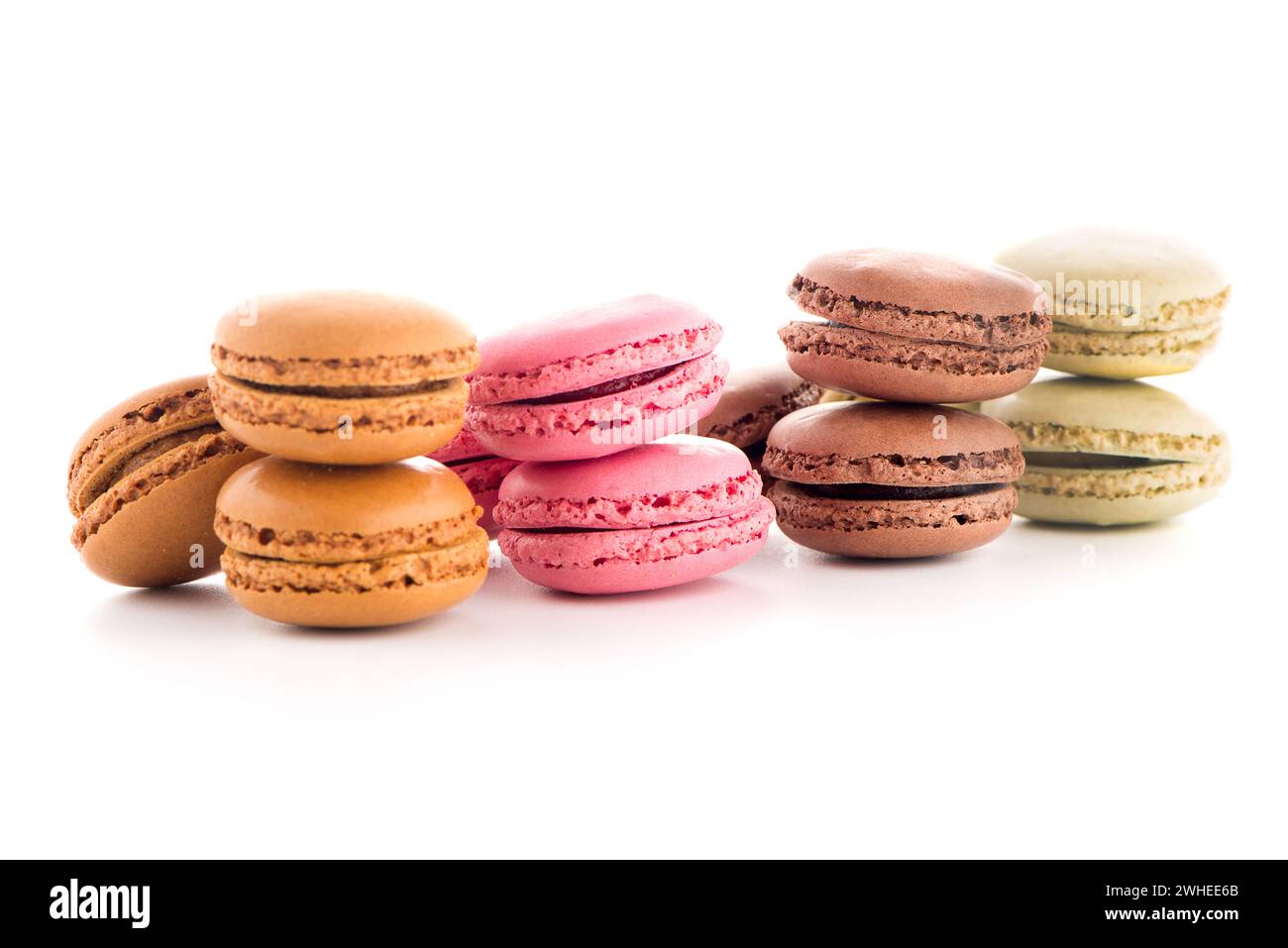 Stacked macarons hi-res stock photography and images - Alamy