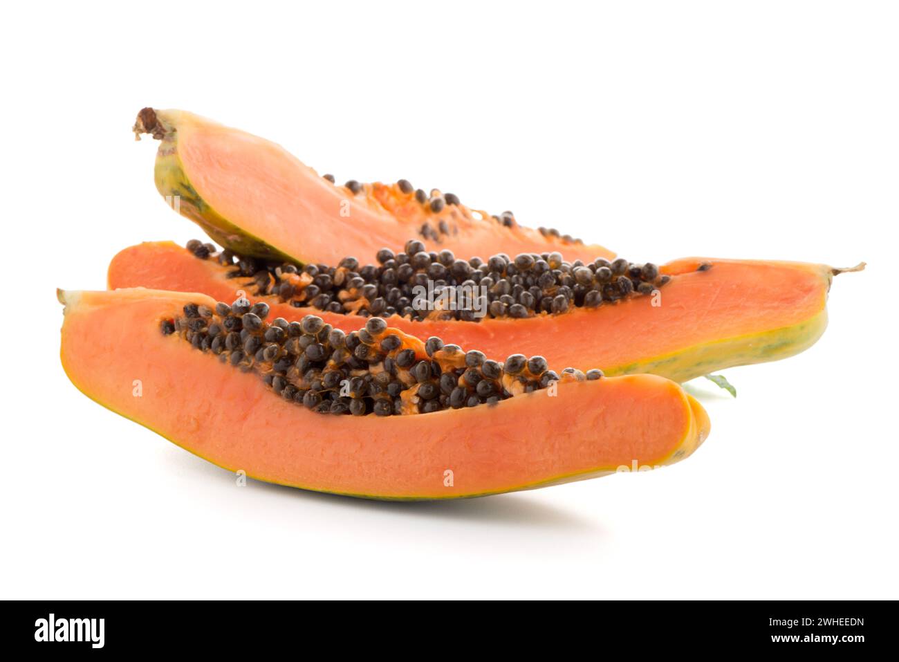 Delicious papaya Cut Out Stock Images & Pictures - Alamy