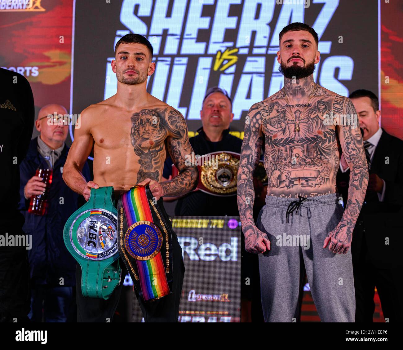 LONDON, UNITED KINGDOM. 09 Feb, 24. Sam Noakes, Lewis Sylvester during ...
