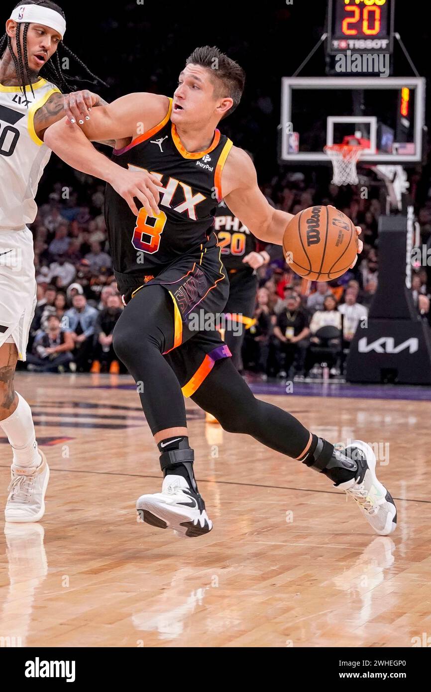 Phoenix Suns' Grayson Allen (8) during the second half of an NBA ...