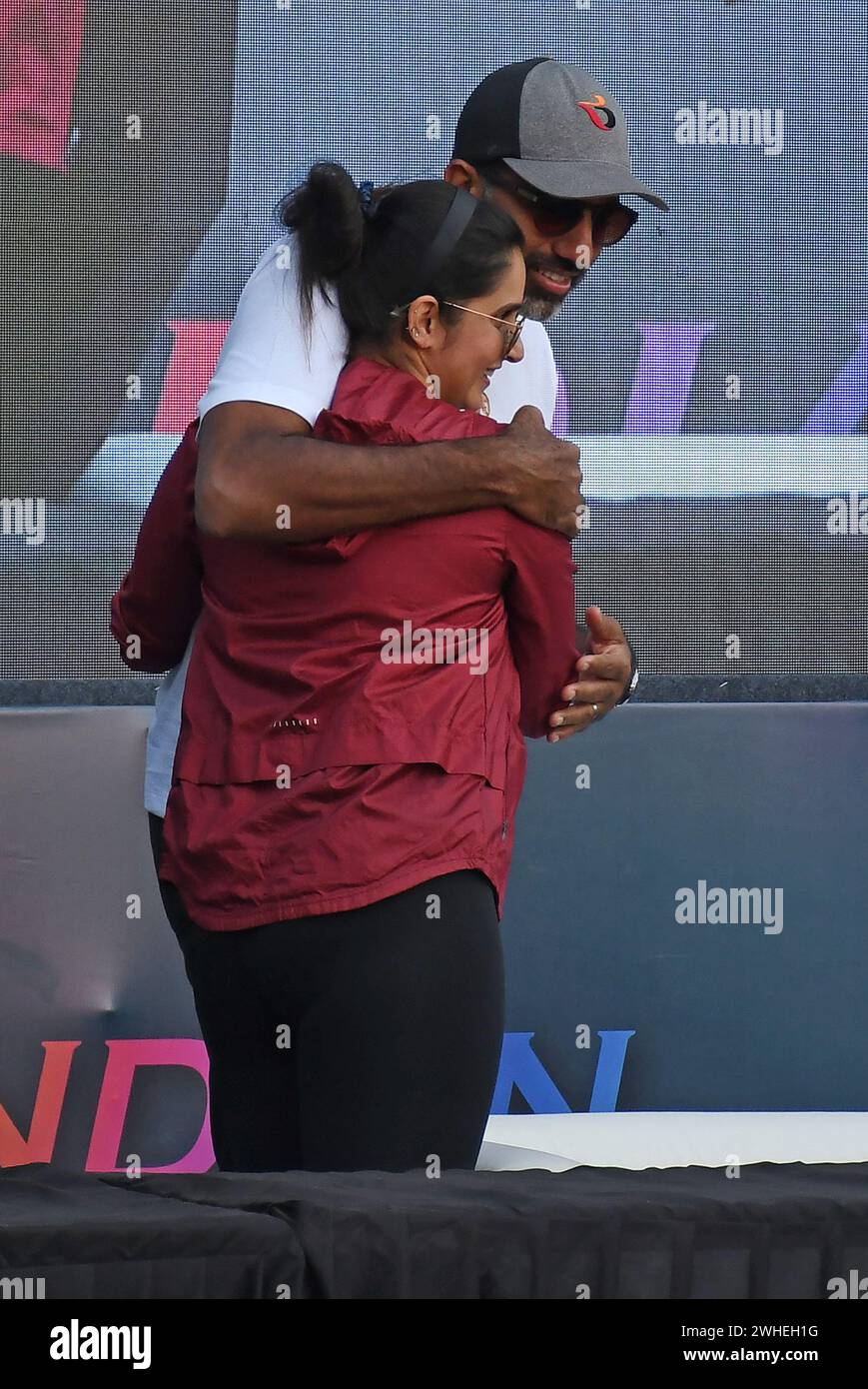 Mumbai, India. 09th Feb, 2024. Former Indian tennis player Sania Mirza ...