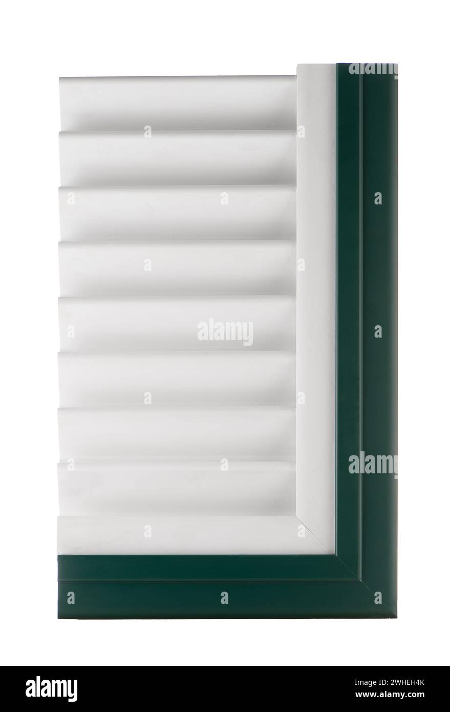 Aluminium window sample Stock Photo - Alamy