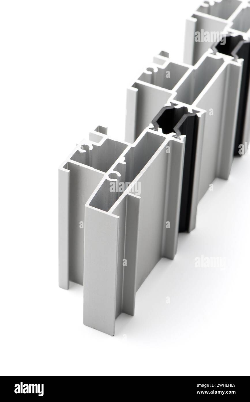 Aluminum profile accessory Stock Photo - Alamy