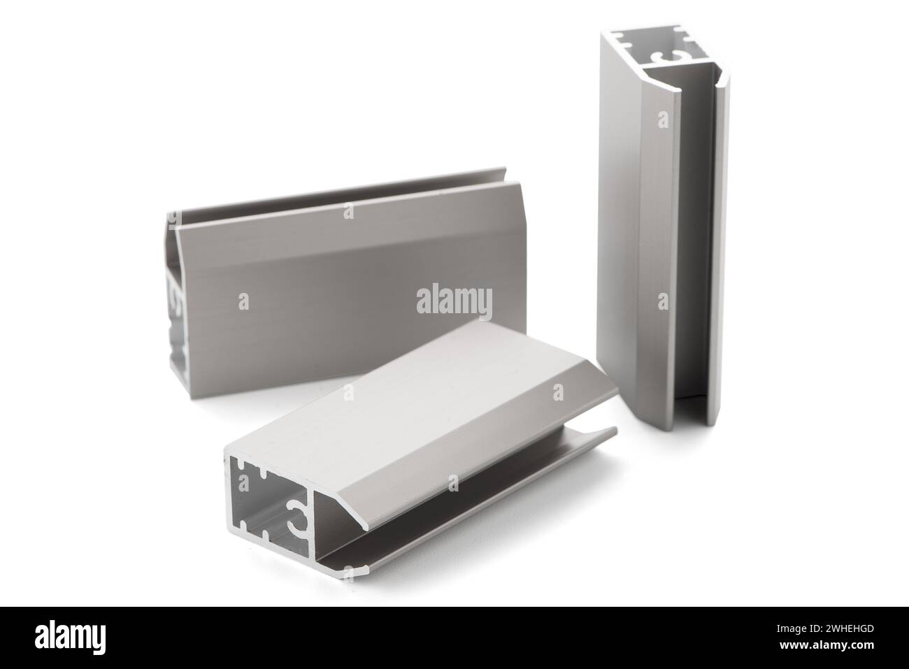 Aluminium profile sample Stock Photo - Alamy