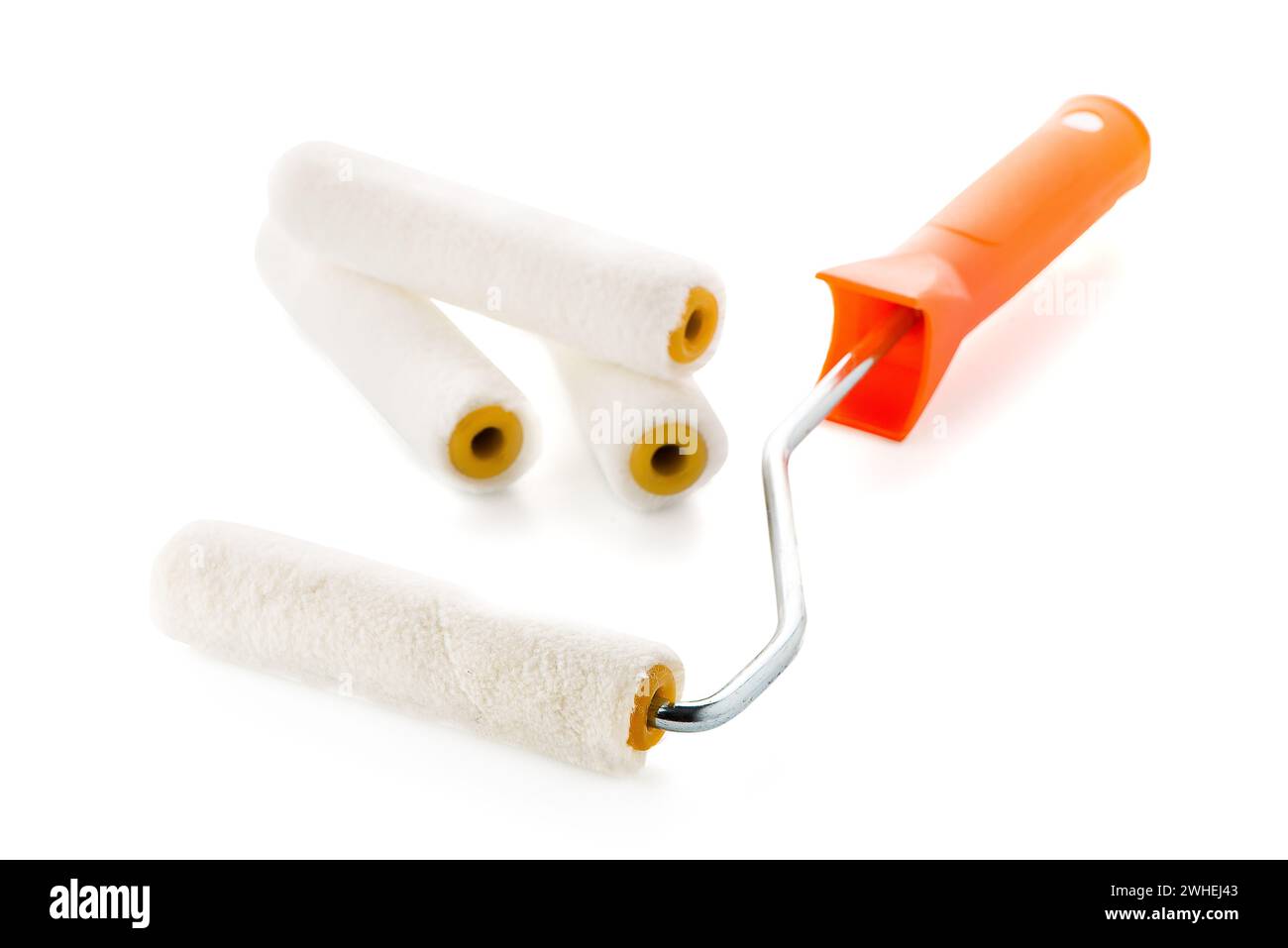 Paint roller brush Stock Photo - Alamy