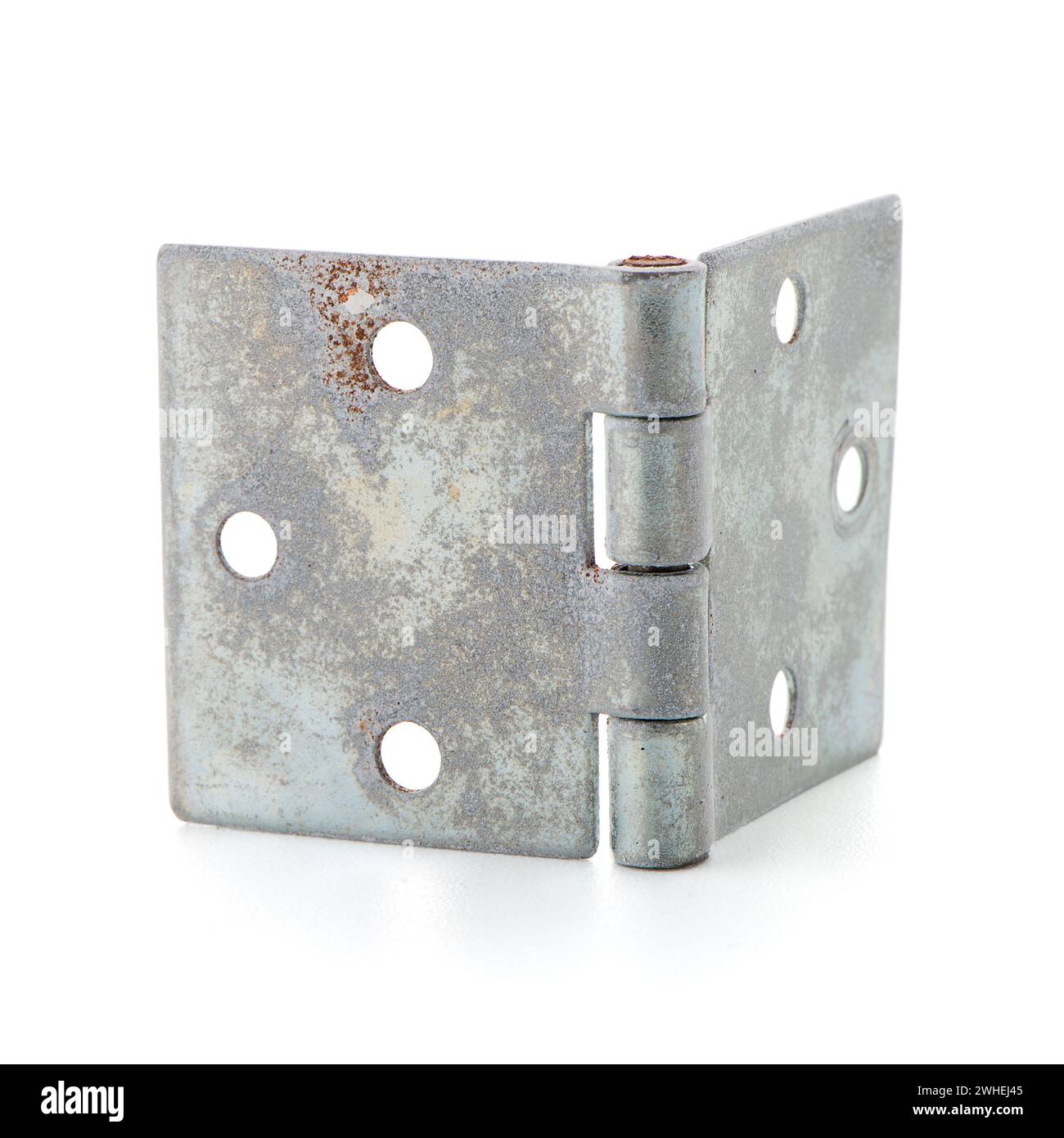 Single door hinge Stock Photo - Alamy