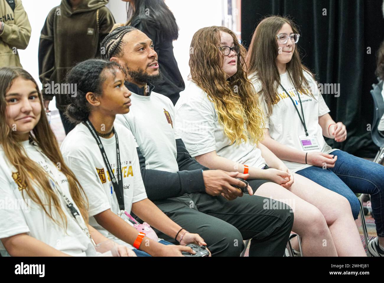 Henderson, Nevada, USA, February 9, 2024, ANTOINE WINFIELD JR. of the ...