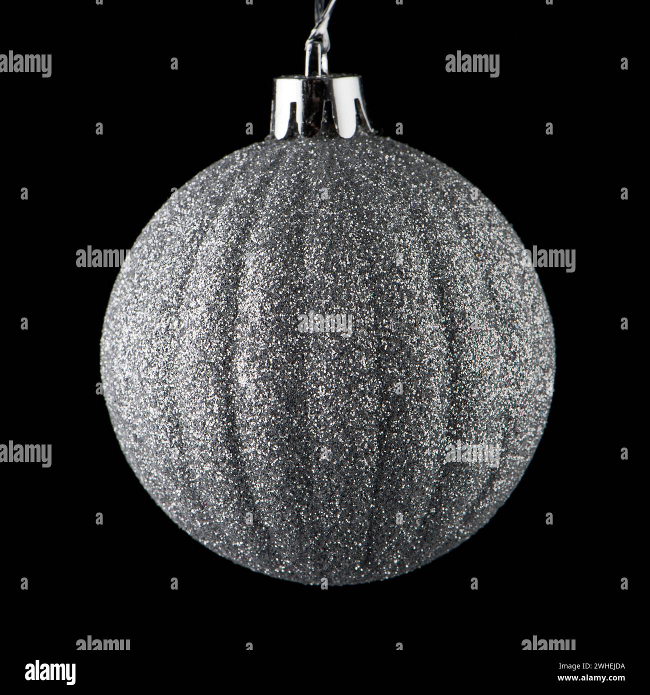 Beautiful shiny silver christmas hi-res stock photography and images ...
