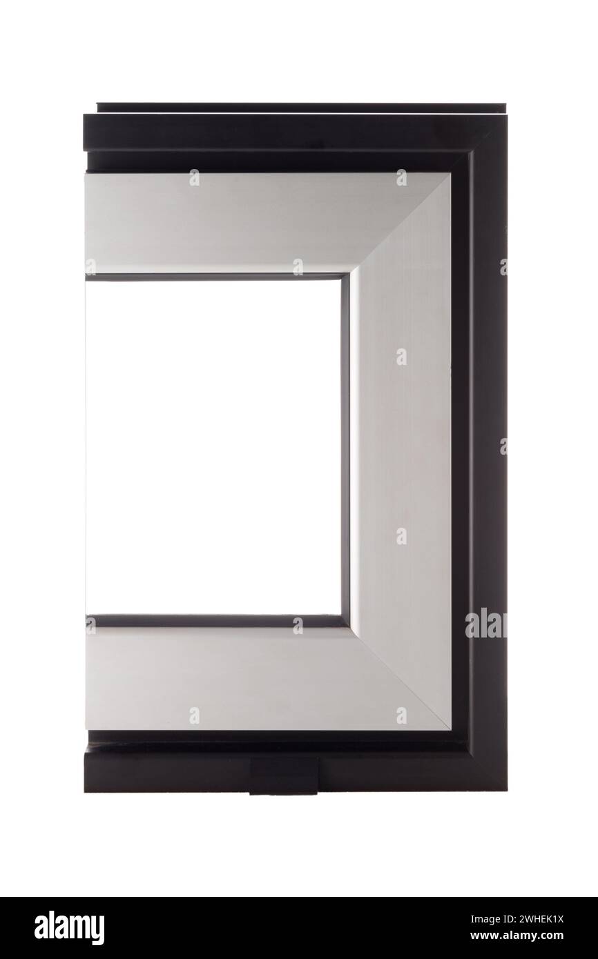 Aluminium window sample Stock Photo - Alamy