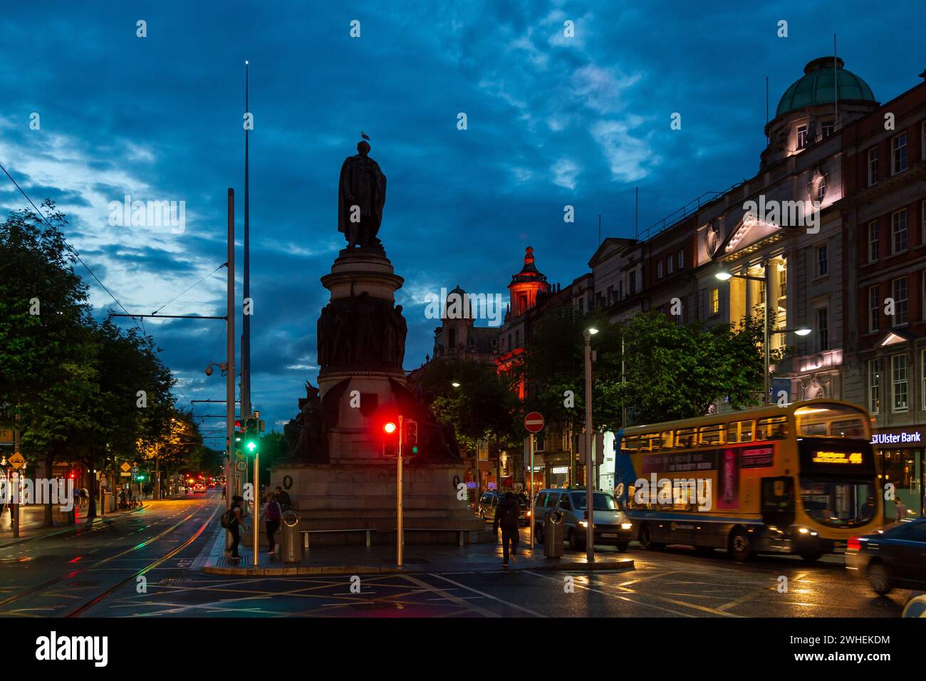 "10.07.2019, Ireland, County Dublin, Dublin - O Connell Street, Dublin ...