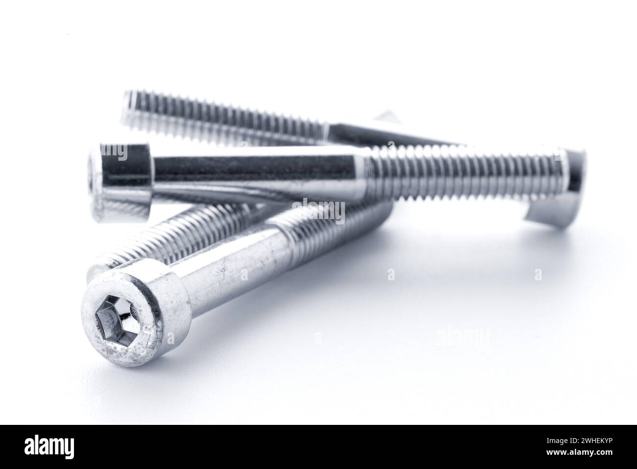 Hexagon head screw nut Cut Out Stock Images & Pictures - Alamy