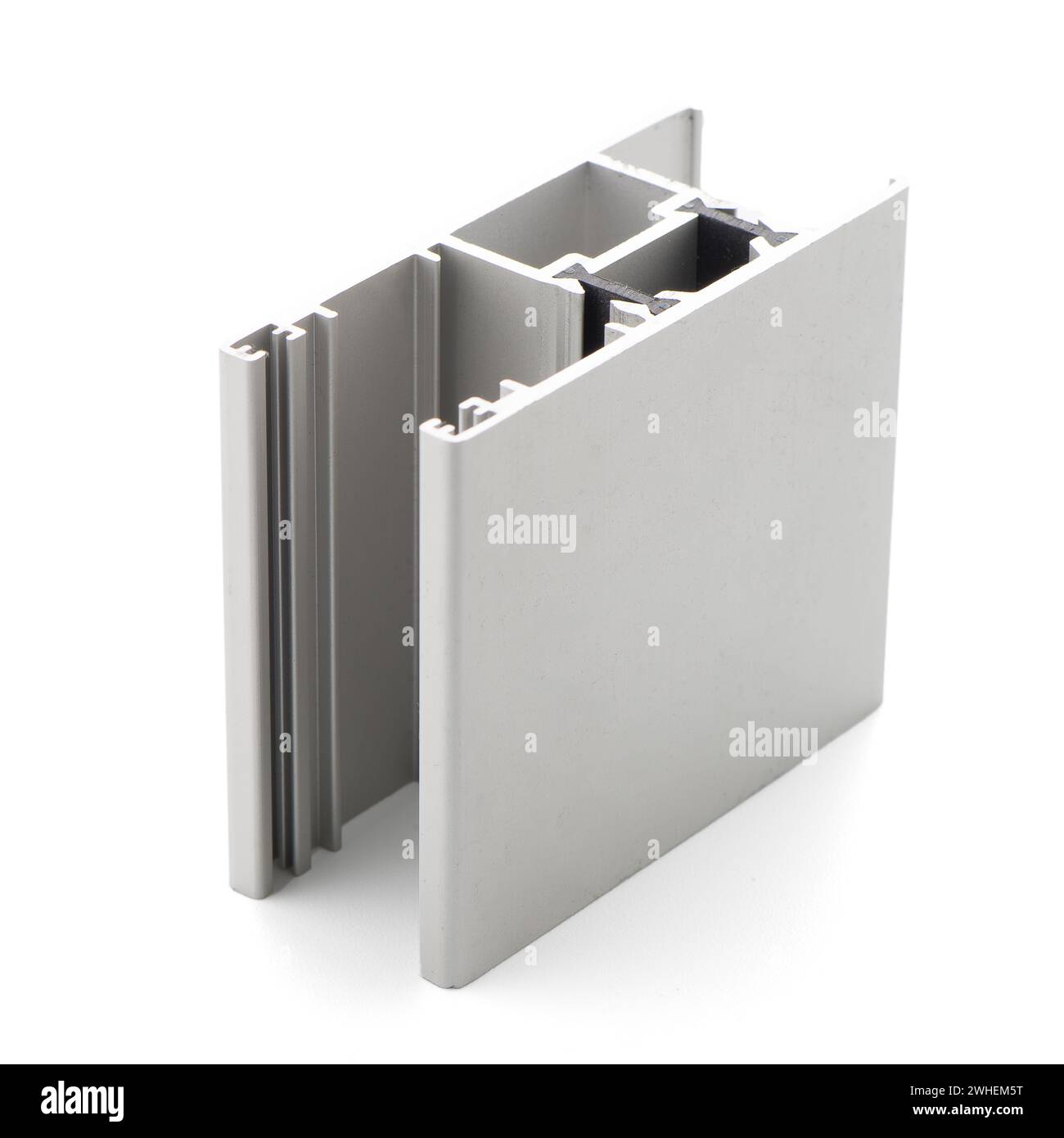 Aluminium profile sample Stock Photo - Alamy