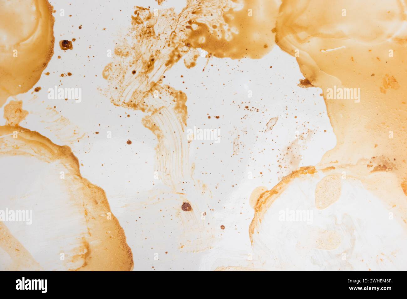 Greased ceramic tray surface Stock Photo - Alamy