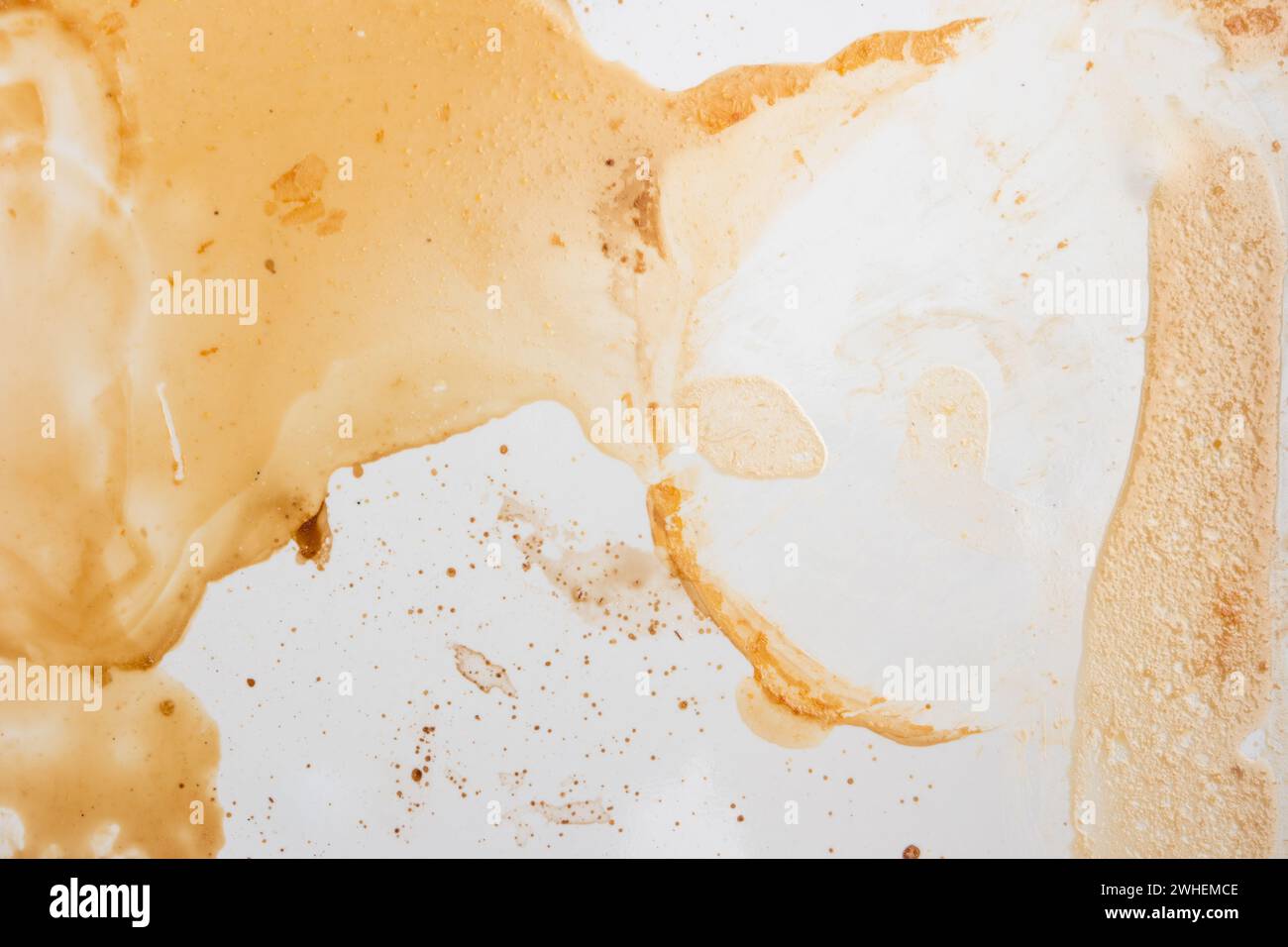 Greased ceramic tray surface Stock Photo - Alamy