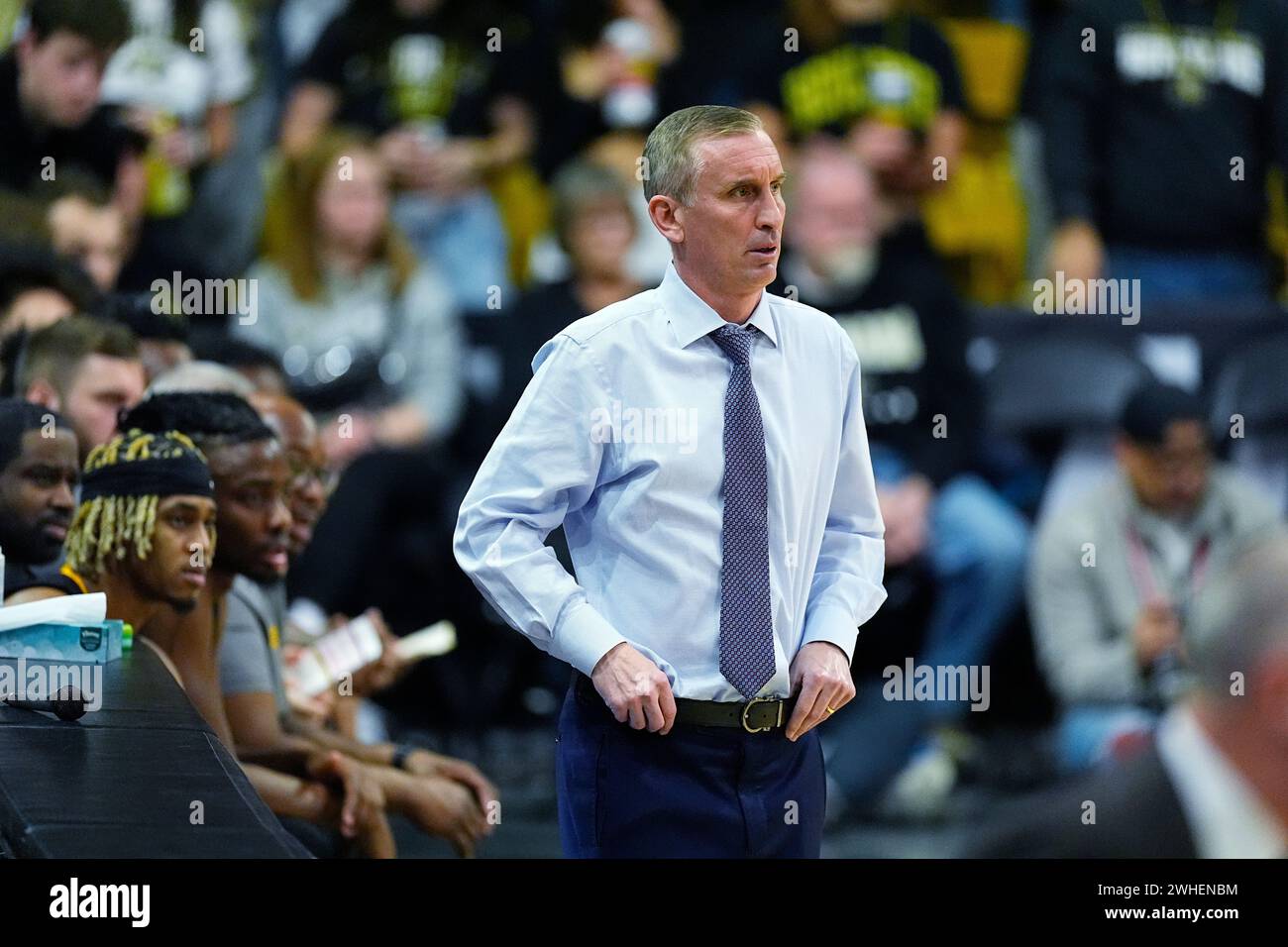 Arizona State head coach Bobby Hurley in the first half of an NCAA ...
