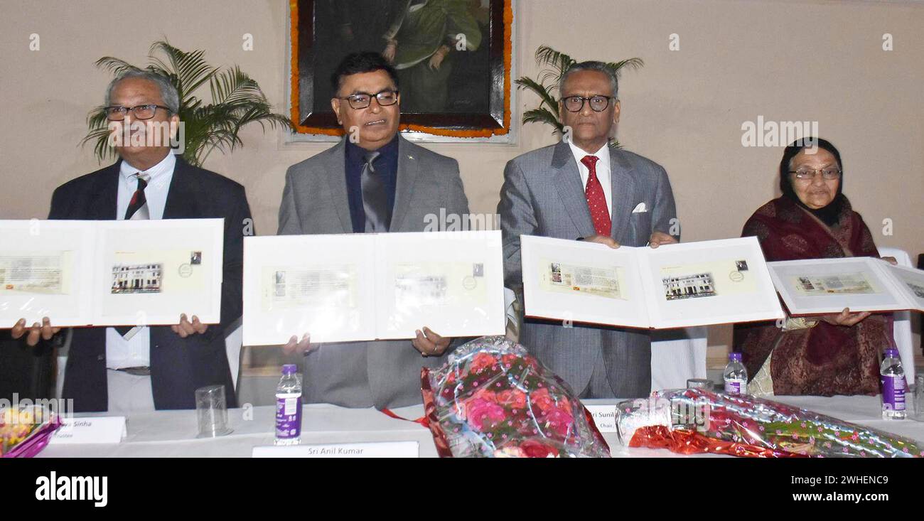 PATNA, INDIA - FEBRUARY 9: Chief Post Master General Anil Kumar and ...