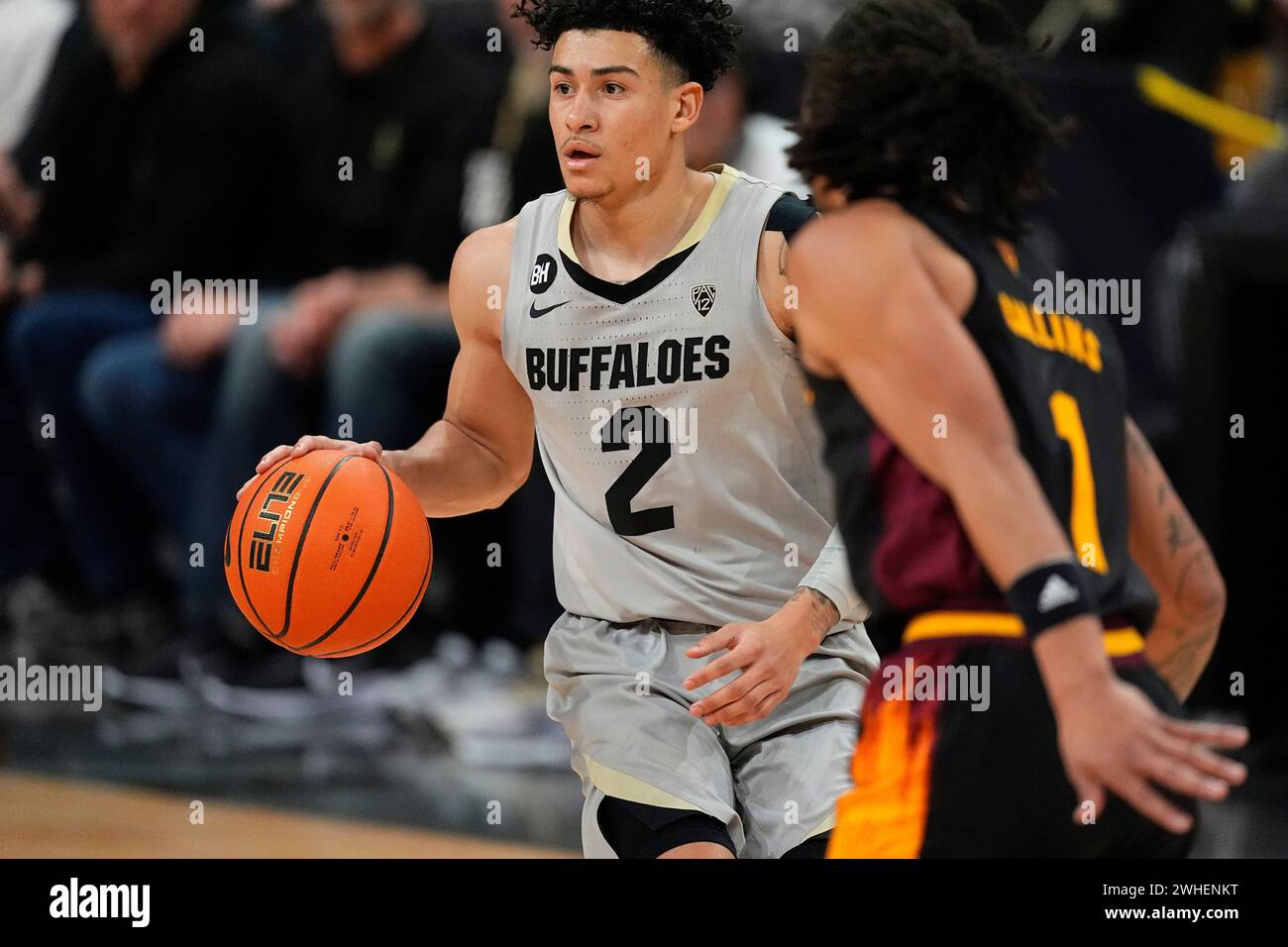 Colorado guard KJ Simpson (2) in the second half of an NCAA college ...