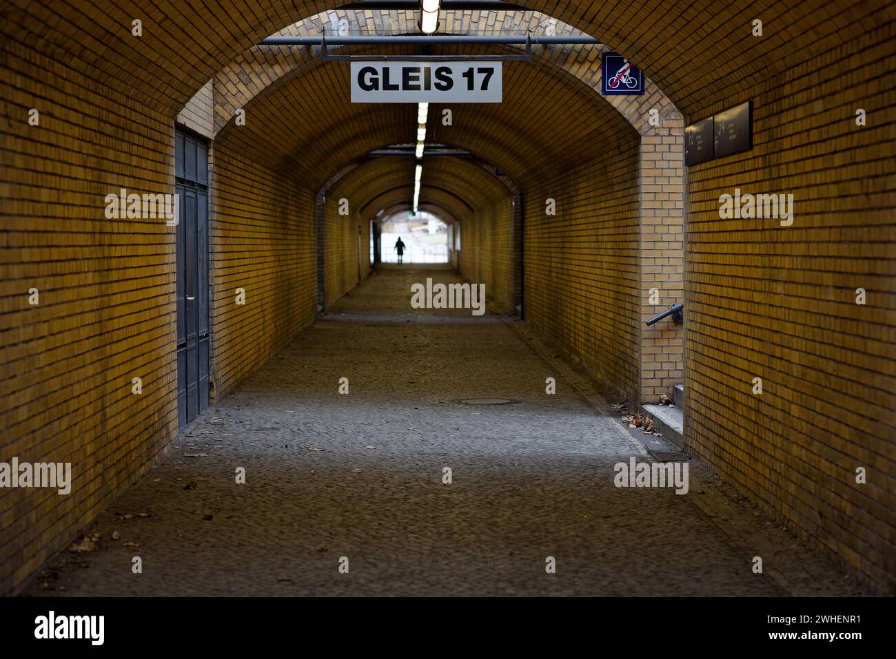 "26.01.2024, Germany, Berlin, Berlin - Track 17 memorial at Grunewald ...