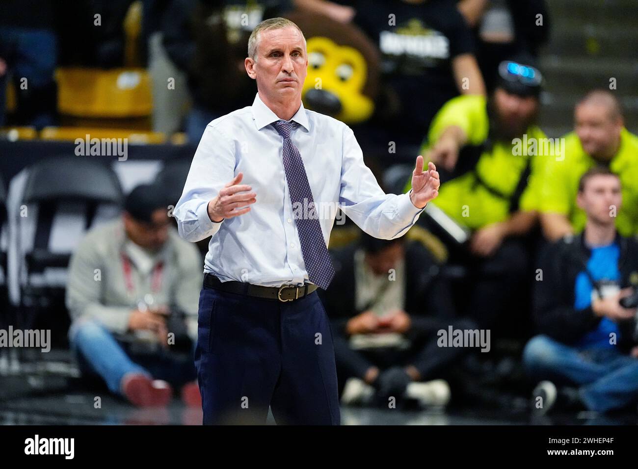 Arizona State head coach Bobby Hurley in the second half of an NCAA ...