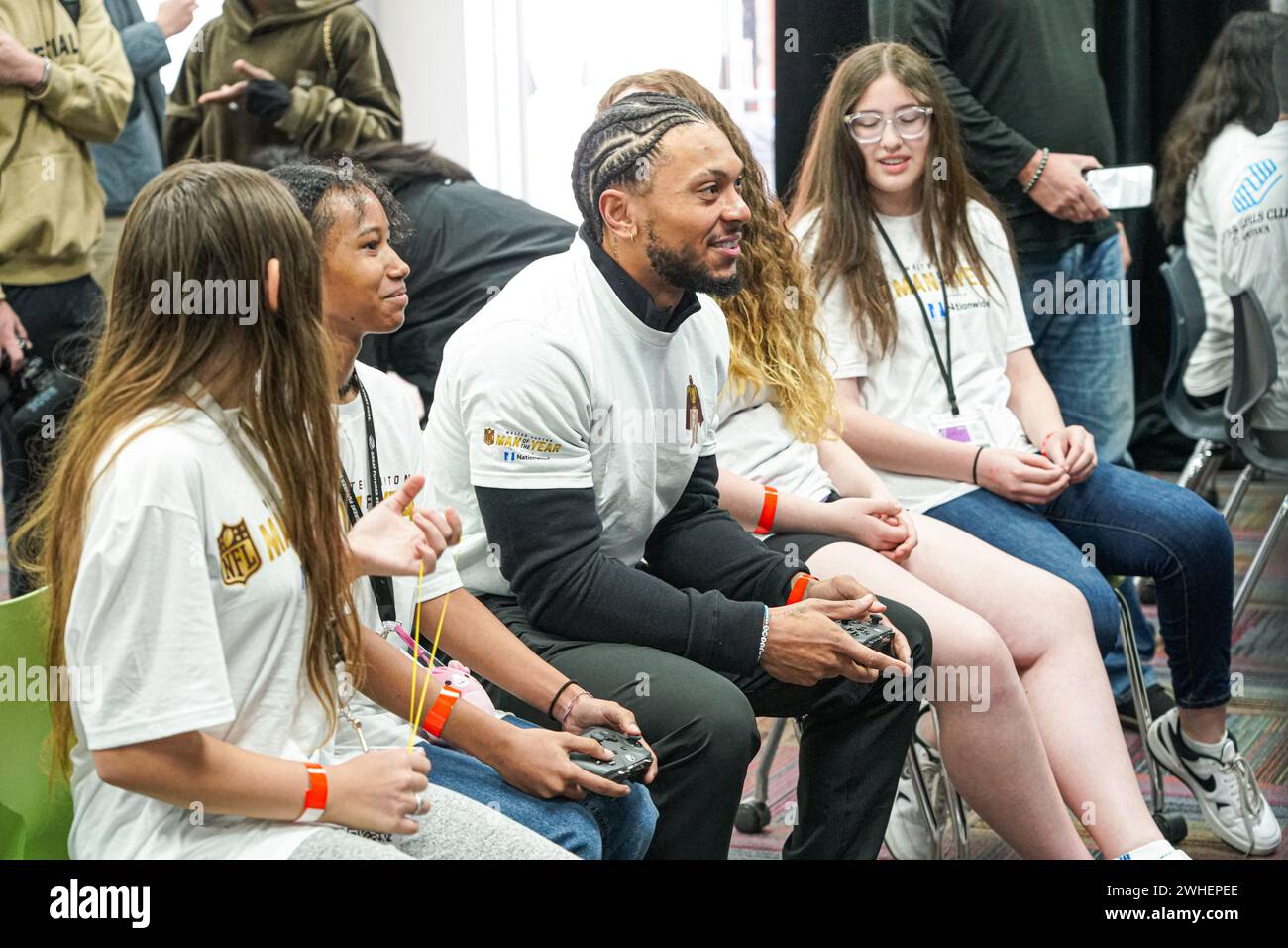 Henderson, Nevada, USA, February 9, 2024, ANTOINE WINFIELD JR. of the ...