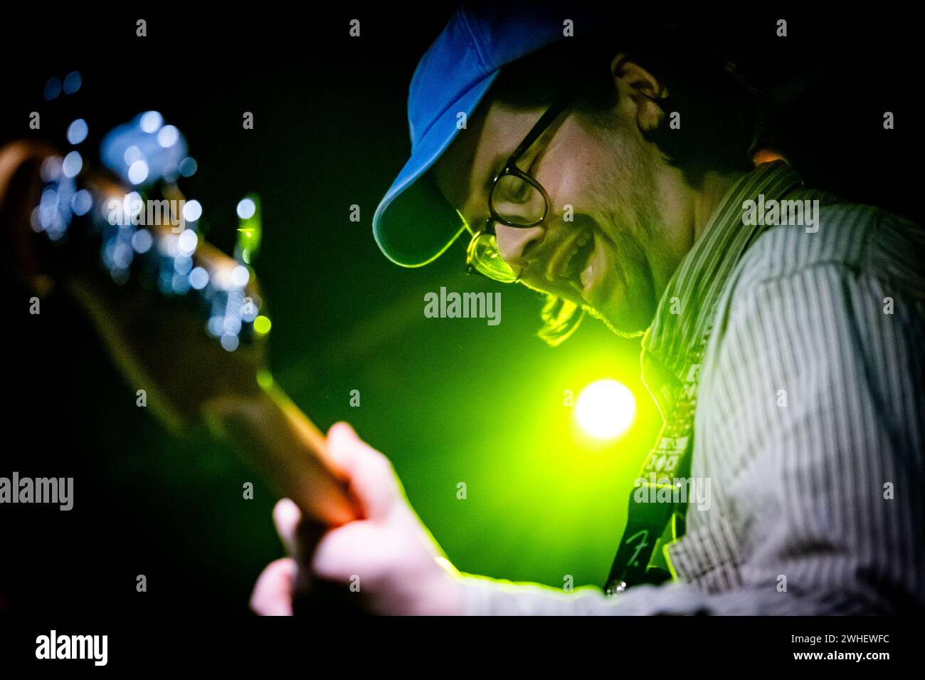 Edinburgh, Scotland. Tue 6 February 2024. Edinburgh band Bikini Body ...