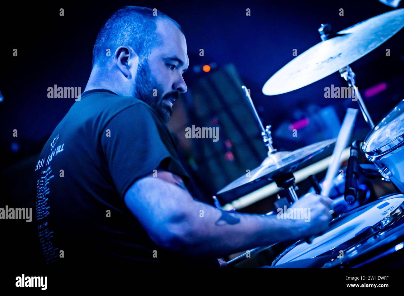 Edinburgh, Scotland. Tue 6 February 2024. Edinburgh band Bikini Body ...