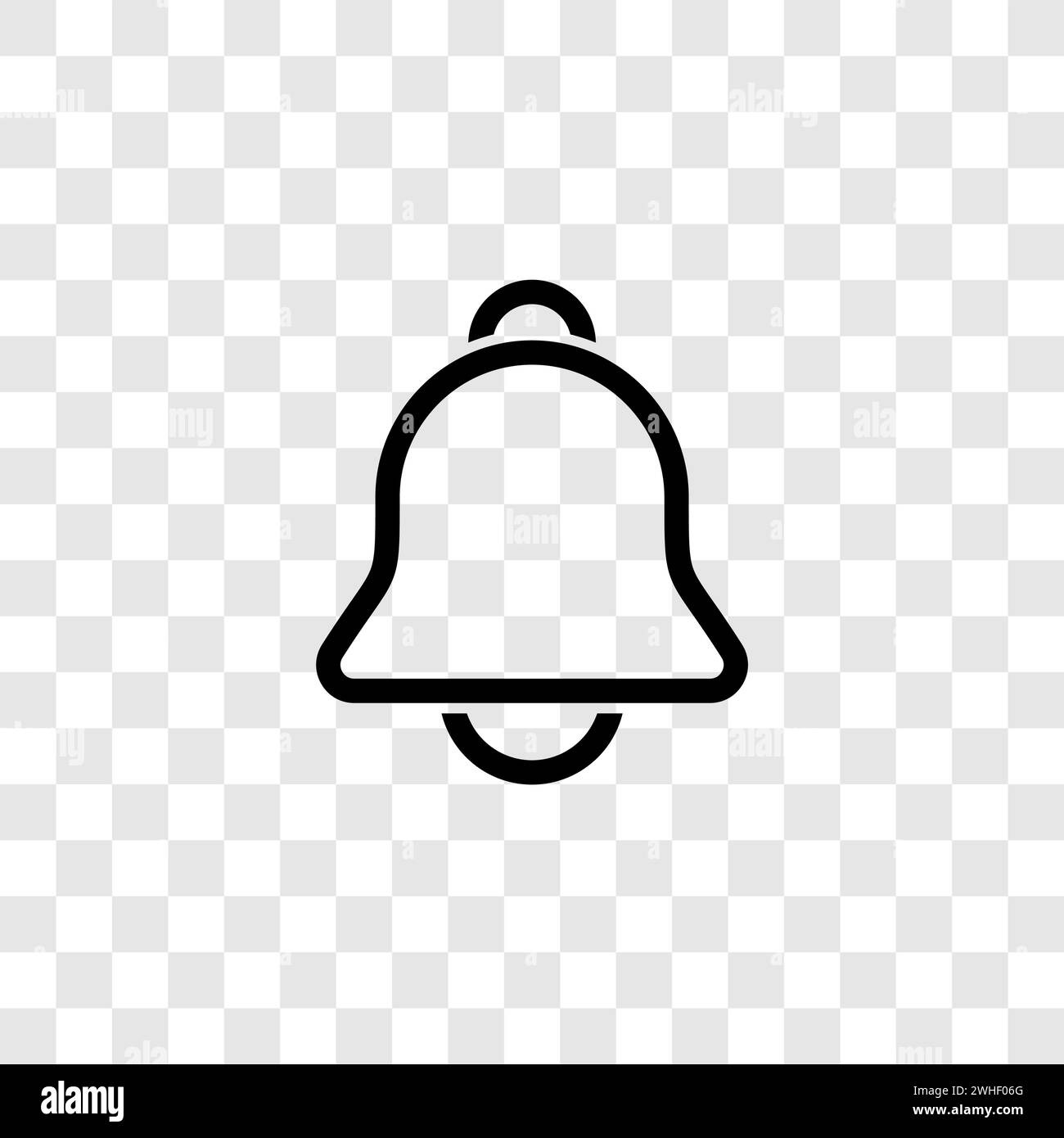 Incoming message smart phone notification bell Stock Vector Image & Art ...