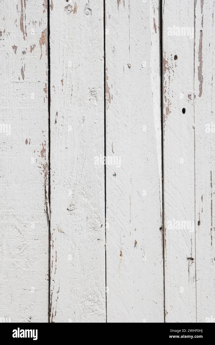 Closeup detail of white painted wood texture background Stock Photo - Alamy