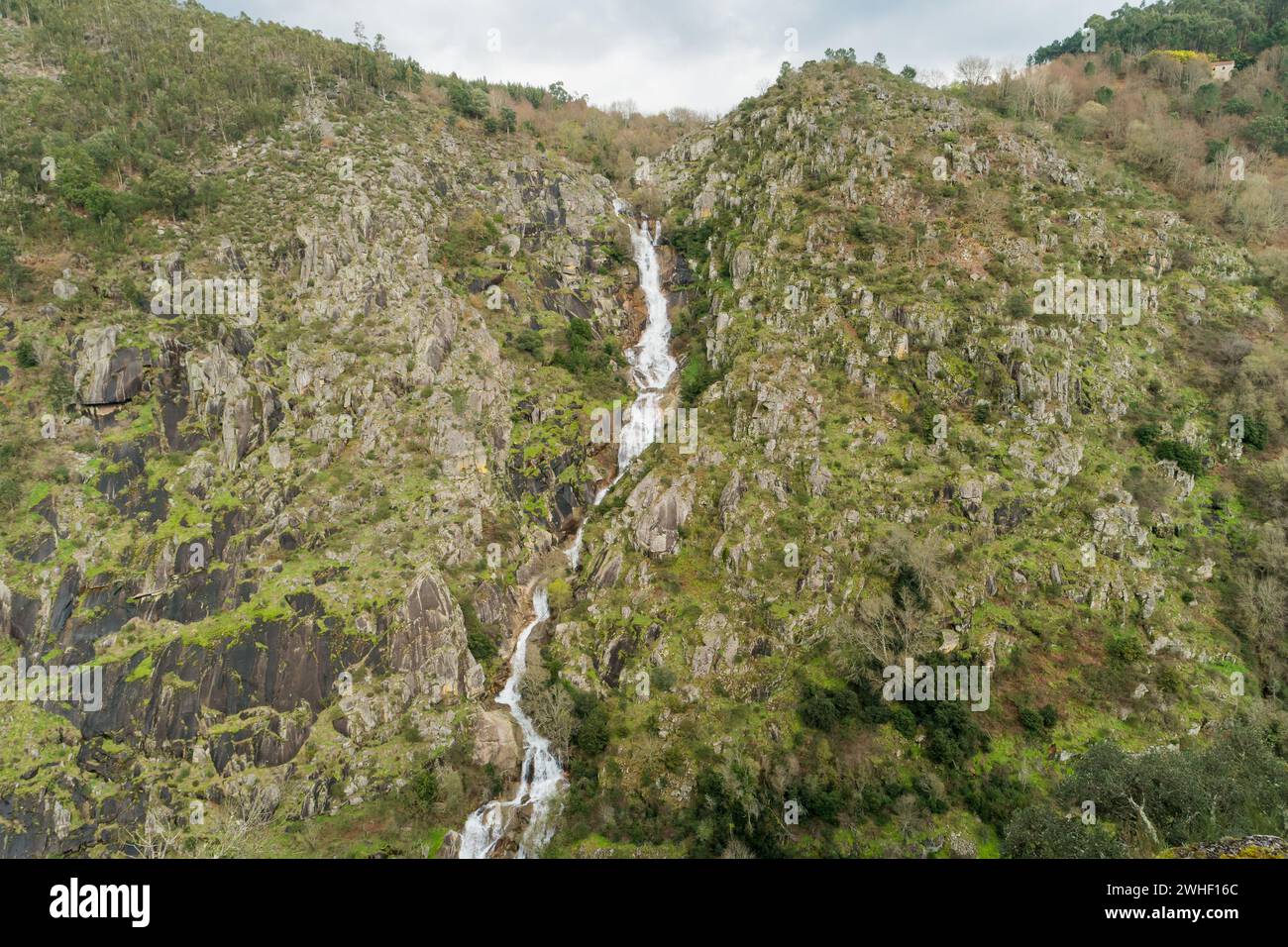 Waterfall in Arouca Stock Photo - Alamy