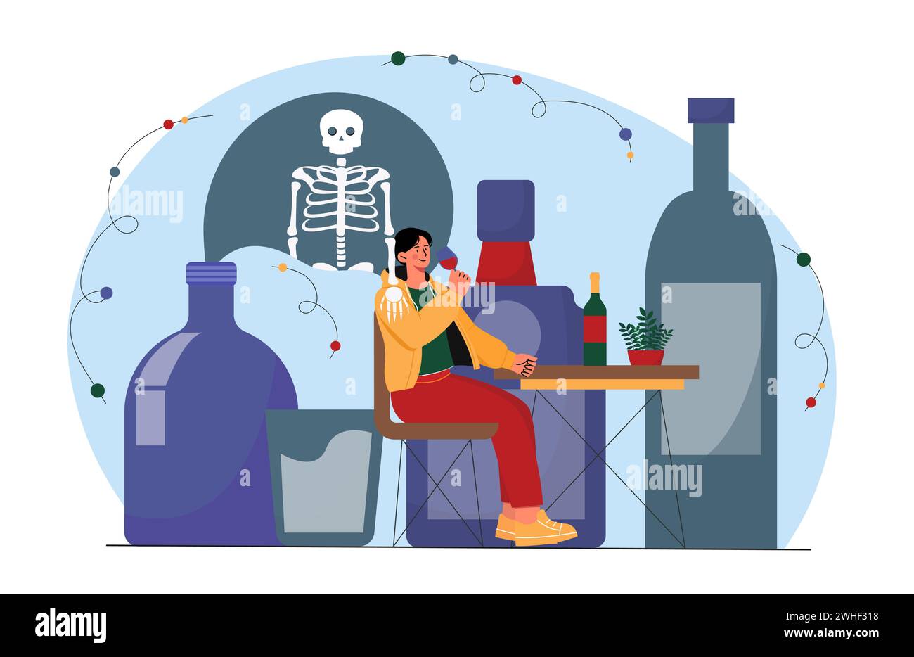 Bar alcohol woman sad Stock Vector Images - Alamy Bar alcohol woman sad Stock Vector Images - Alamy