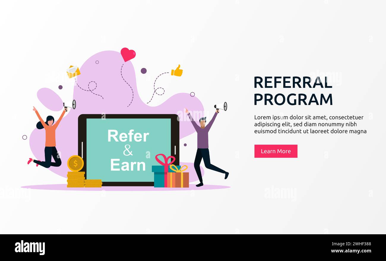 Affiliate program vector hi-res stock photography and images - Alamy