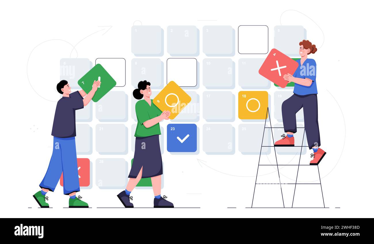 People with planning vector concept Stock Vector Image & Art - Alamy