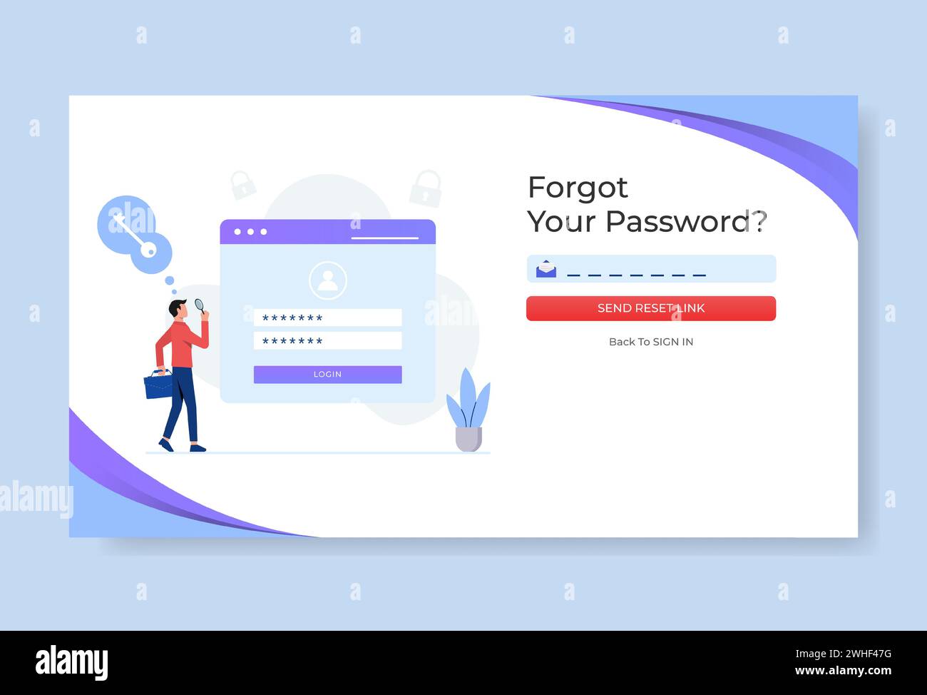 Forgot the password Stock Vector Images - Alamy Forgot the password Stock Vector Images - Alamy