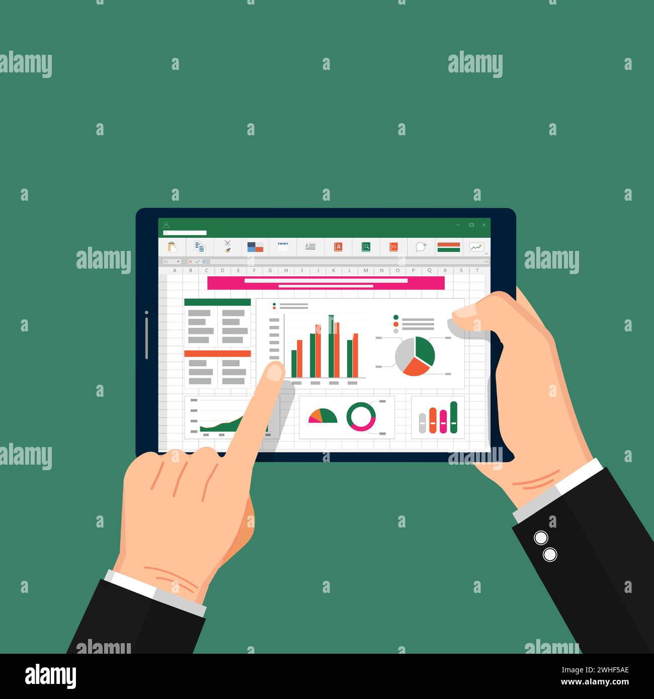 Audit planning Stock Vector Images - Alamy