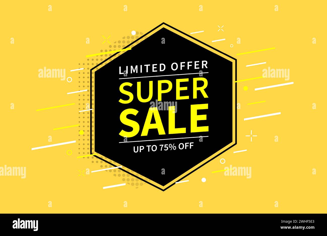 Super sale and special offer template banner concept Stock Vector Image ...