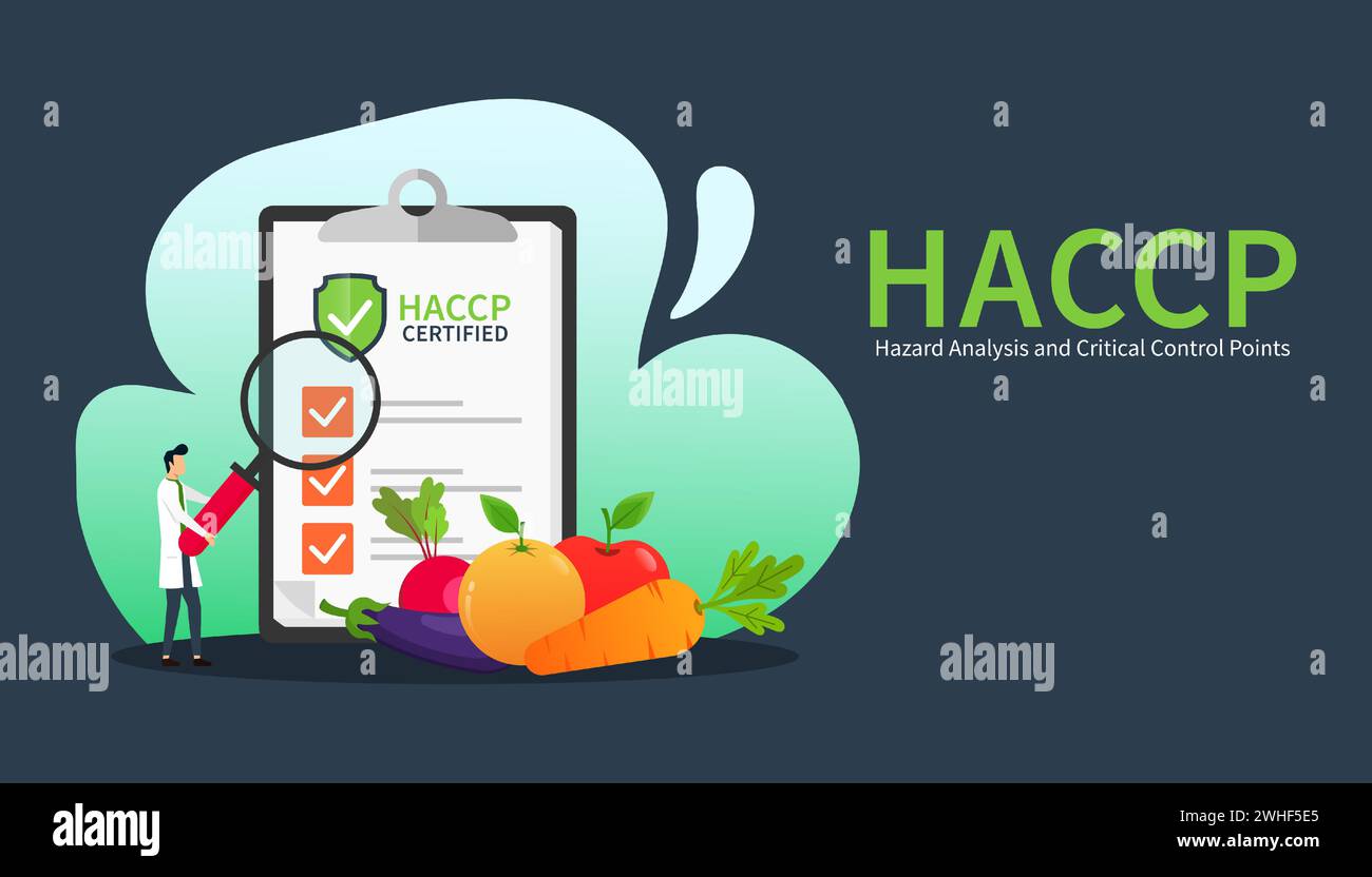 HACCP, Hazard Analysis and Critical Control Point for food safety. Standard and Certification ...
