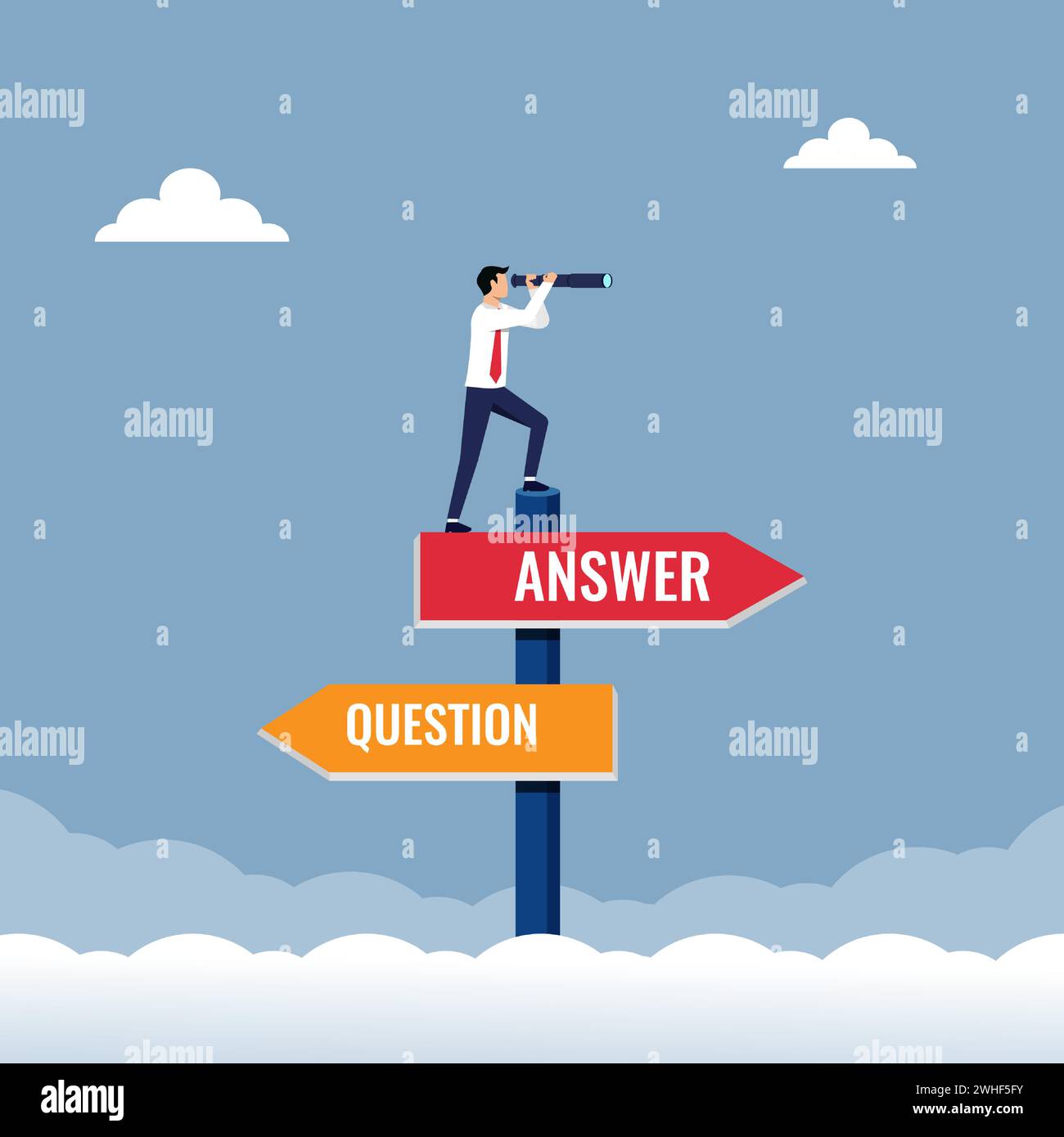 Analysis answer Stock Vector Images - Alamy