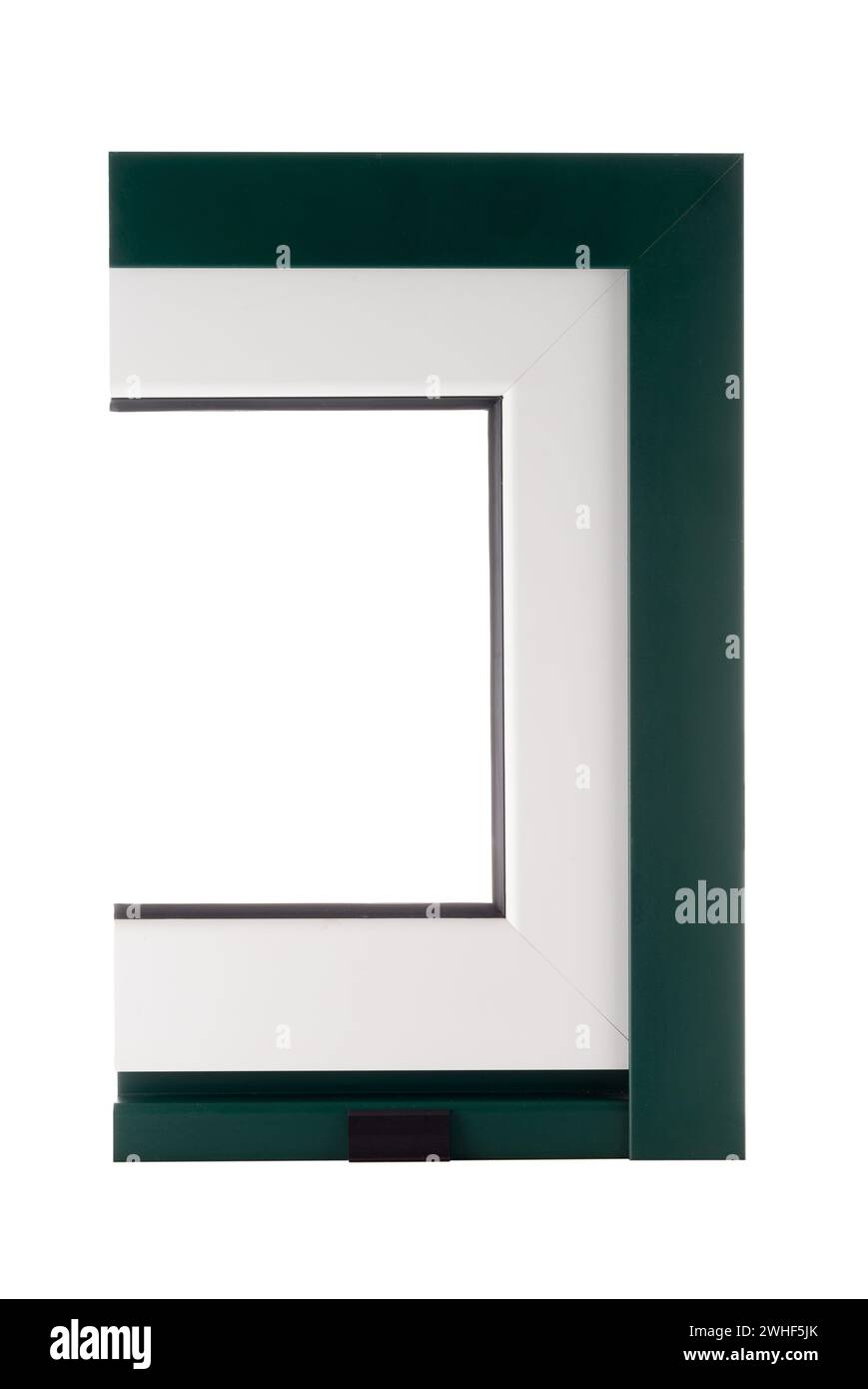 Aluminium window sample Stock Photo - Alamy