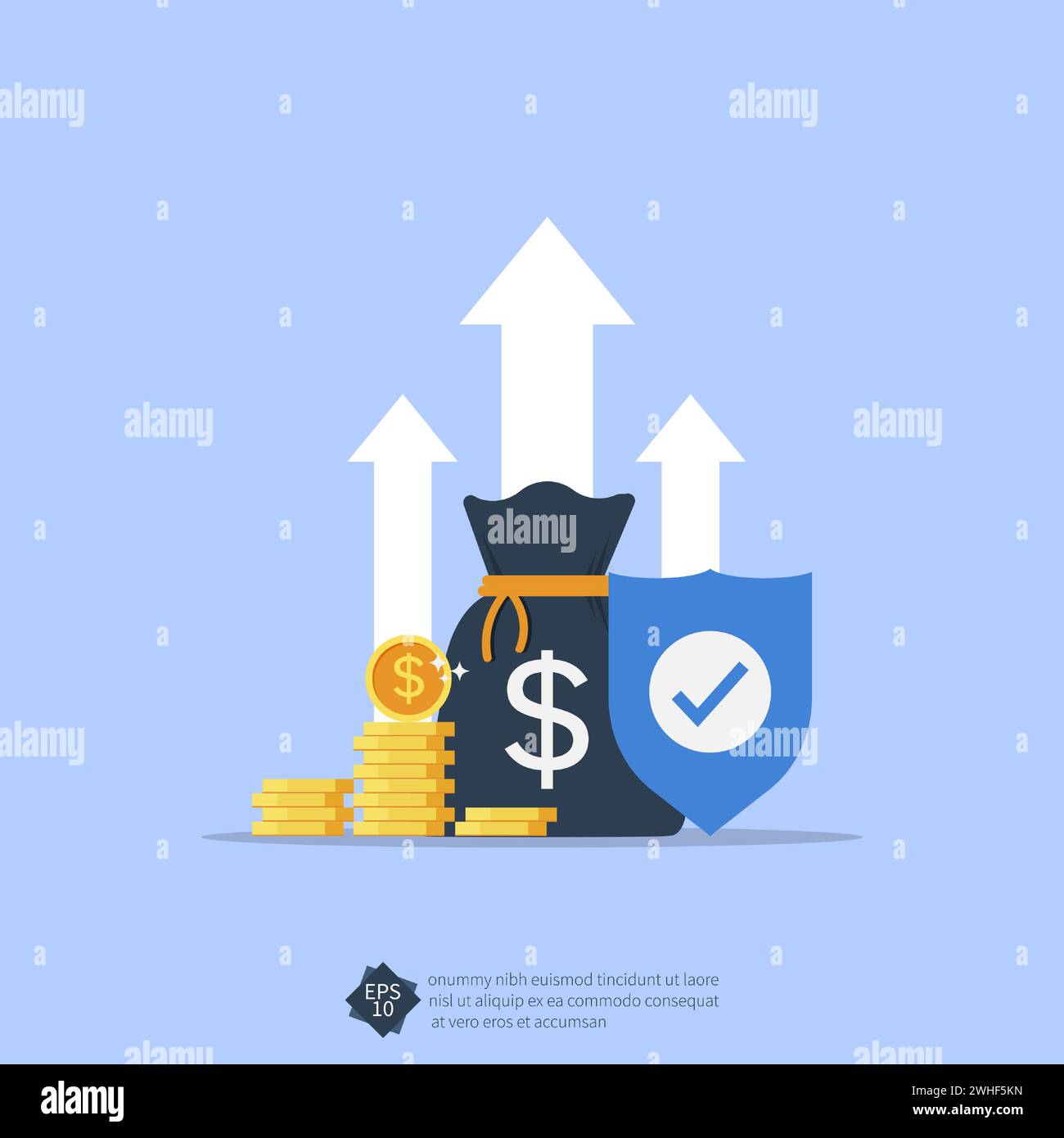 Asset protection vector vectors Stock Vector Images - Alamy