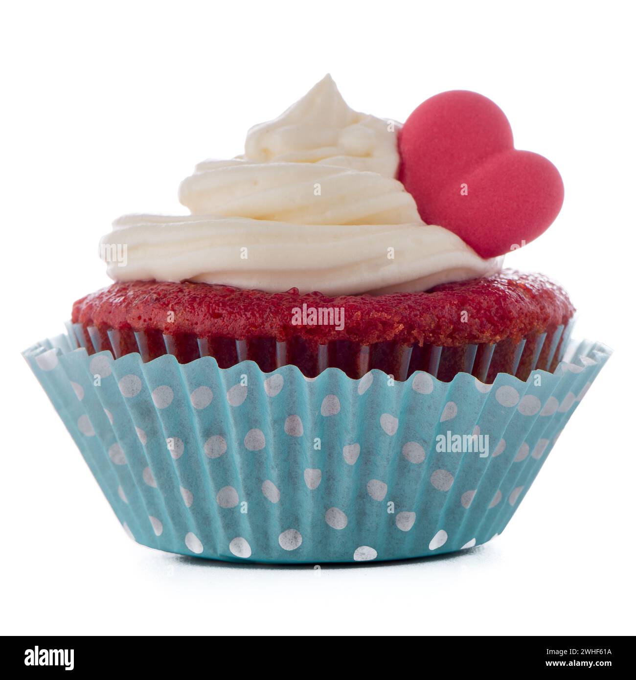 Cupcake heart horizontal Cut Out Stock Images & Pictures - Alamy