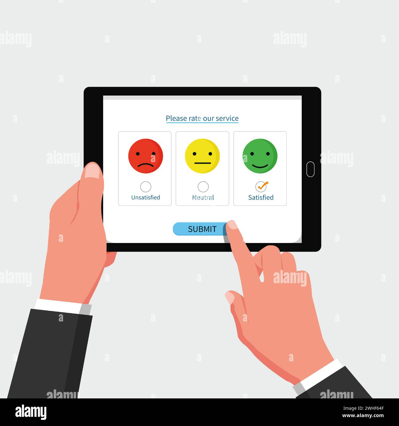 Digital user feedback vector vectors hi-res stock photography and ...