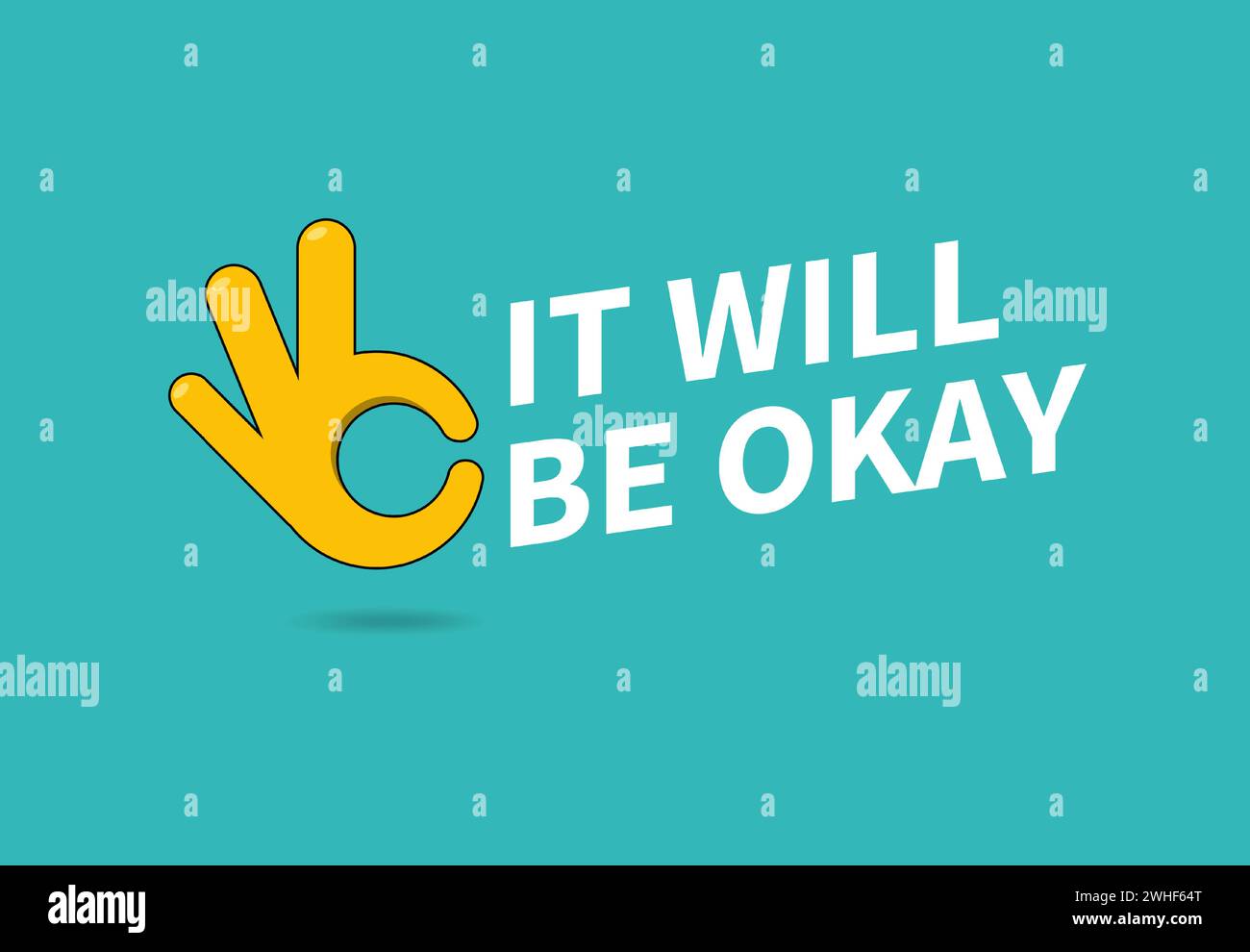 Okay hand sign vector vectors hi-res stock photography and images - Alamy