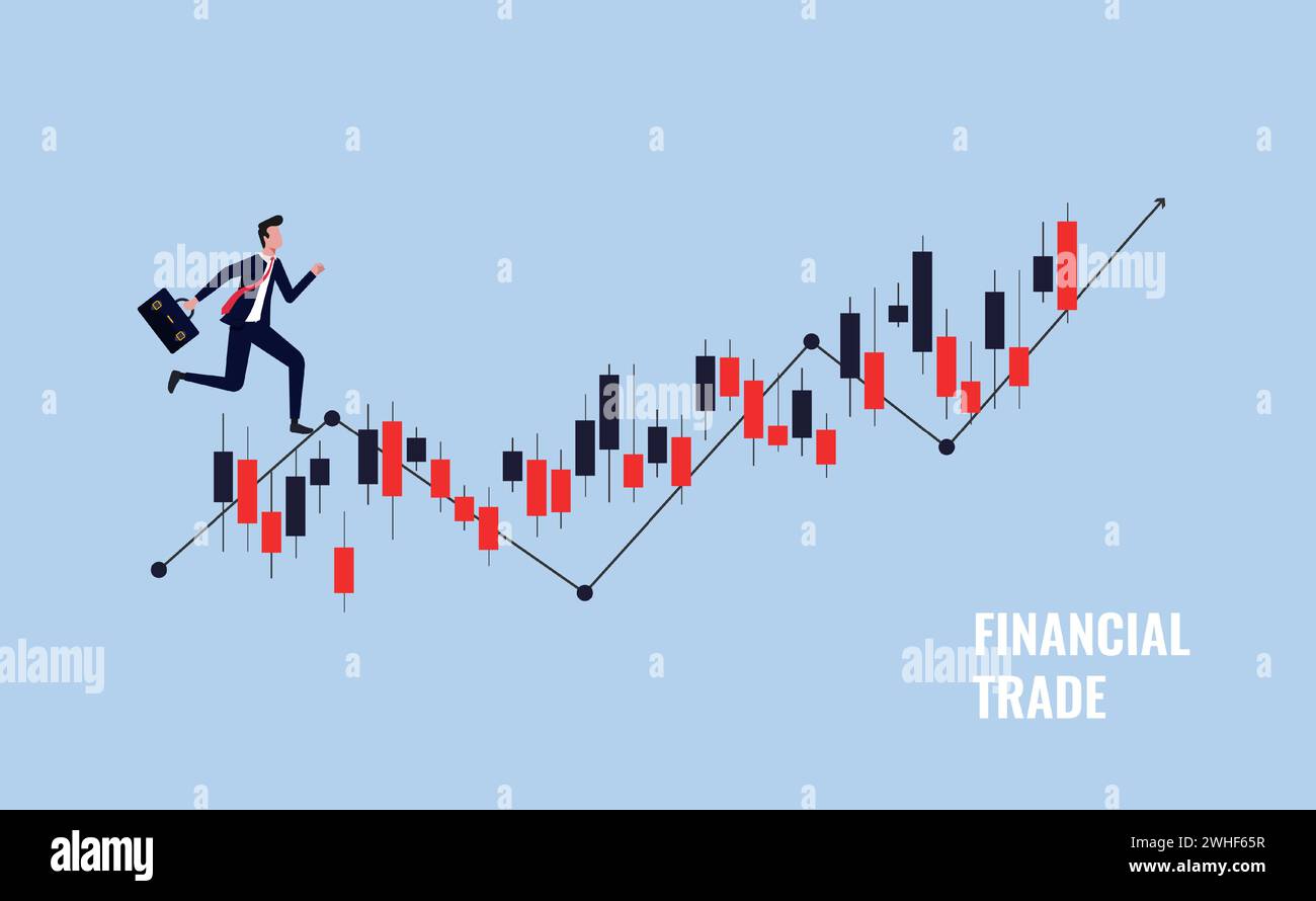 Stock market vector Stock Vector Images - Alamy