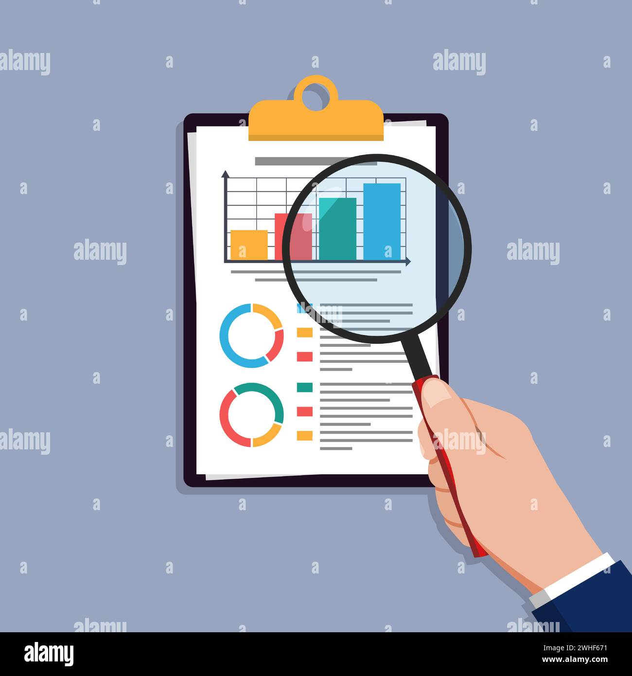 Data auditing Stock Vector Images - Alamy