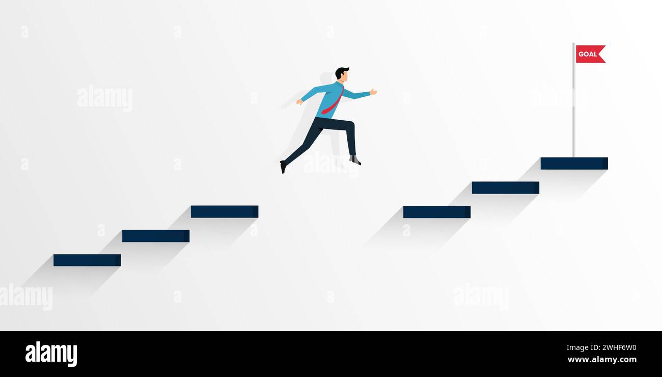 Overcoming challenge and difficulties concept Stock Vector Image & Art ...