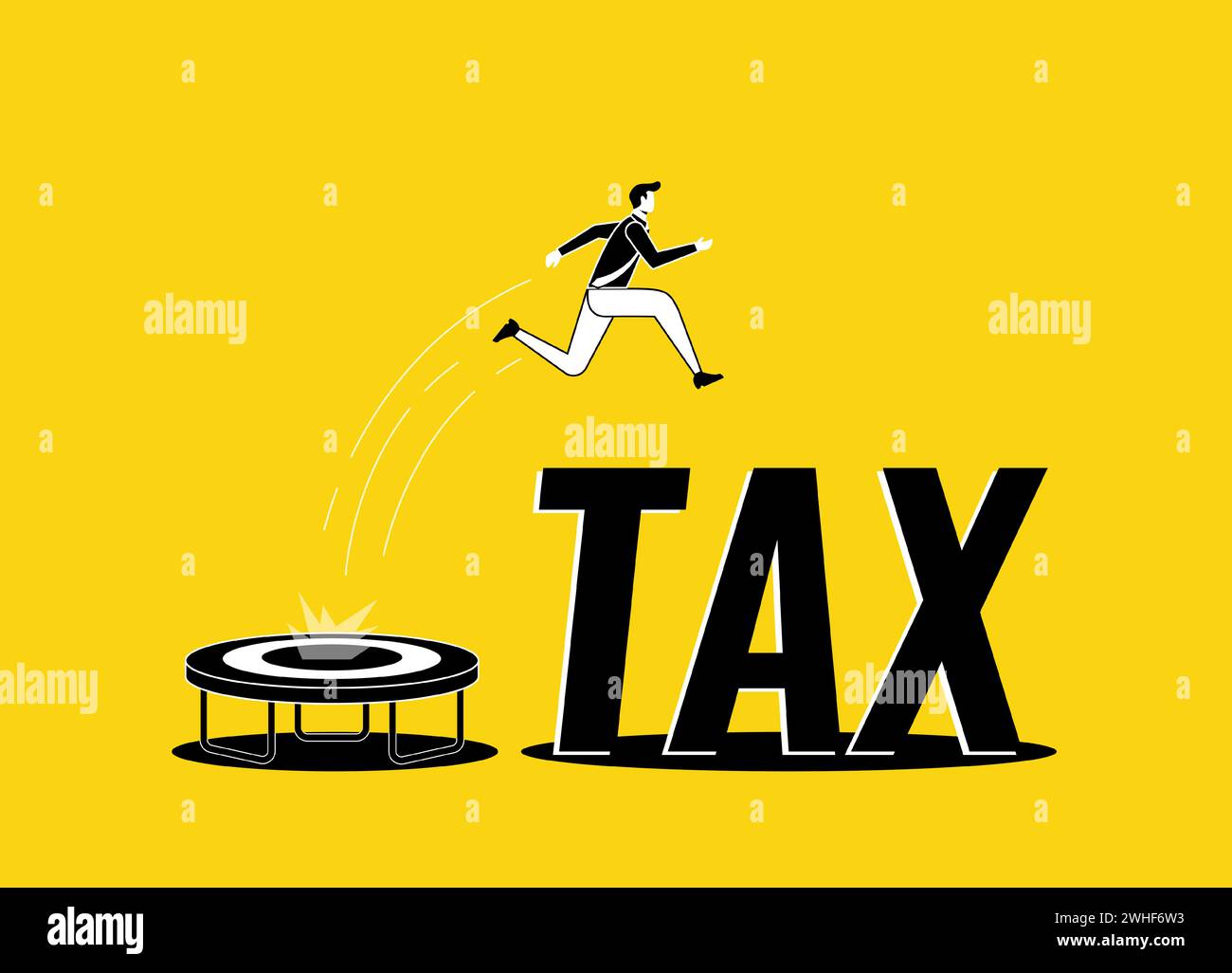 Debt avoidance vector vectors hi-res stock photography and images - Alamy