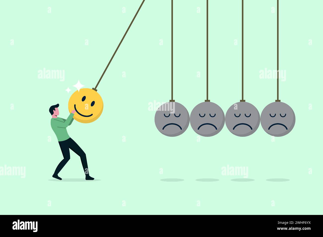 Emotional balance vector vectors hi-res stock photography and images ...