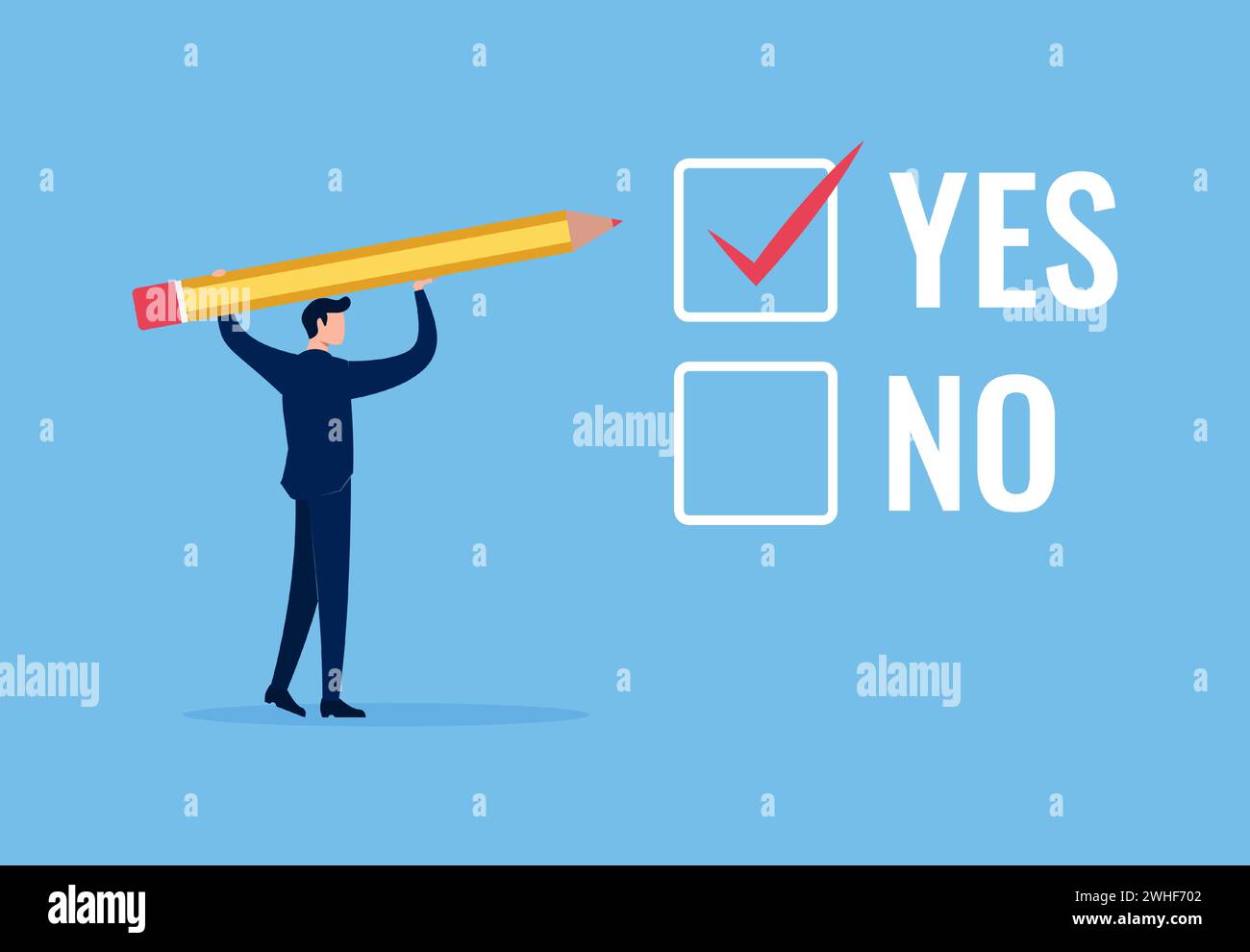 Filling out forms Stock Vector Images - Alamy